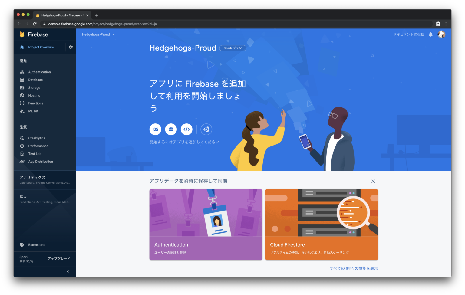 Vue.js + Vuex + VuetifyとFirebaseでSPAを作る(その4) | nMoMo's